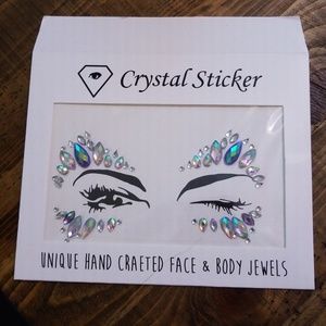 Jewelry | 7 For 2 Crystal Sticker Face Body Jewels | Poshmark